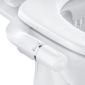 2023 New Ultra Slim Dual Knobs Bidet Toilet Seat Bathroom Nozzle Self ...