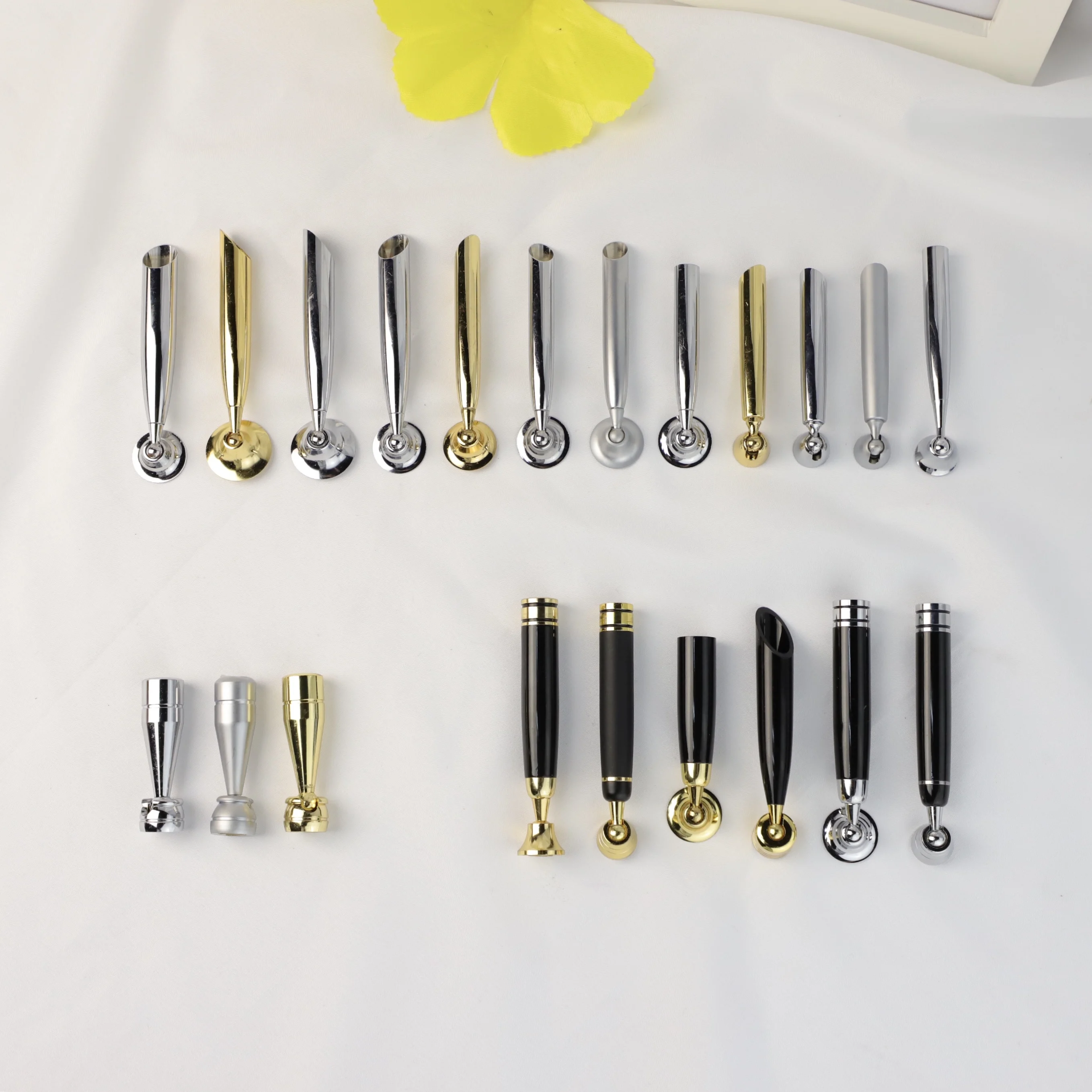 Pen Stand Base - Funnel Pen Holder Desk Stand Promotional Set