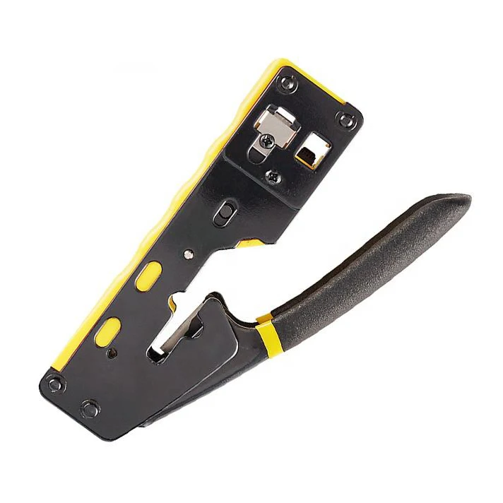 Multi Function Cat5e Cat6 Cat7 Crimper Rj11 Rj12 Rj45 Pass Through ...