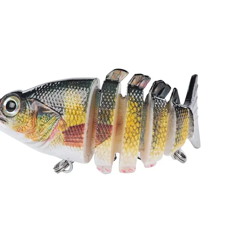Oem 2023 New Arrive Robotic Fishing Multi Lure 6 Segment Bait Animated ...