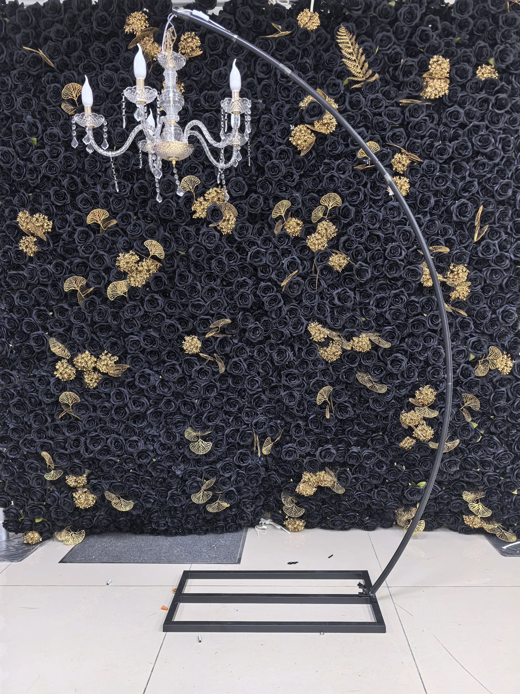 Detachable Wedding Crystal Chandelier Stand for Stage Lights