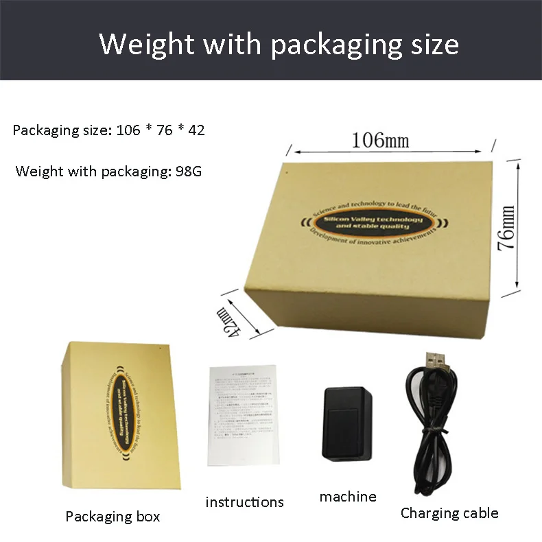 GF07 Mini Personal Location Tracker - Real Time GPS Pet Tracker