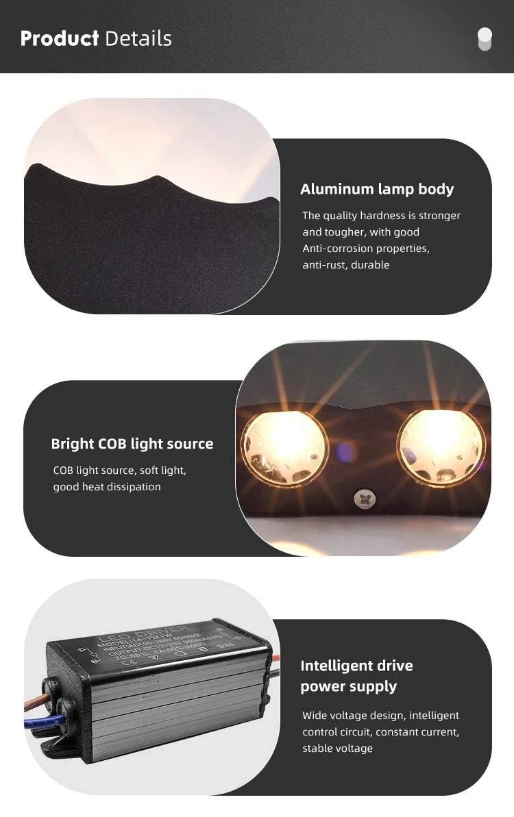 Intelligent Supplier Outdoor Lighting Surface Mounted Square Garden ...