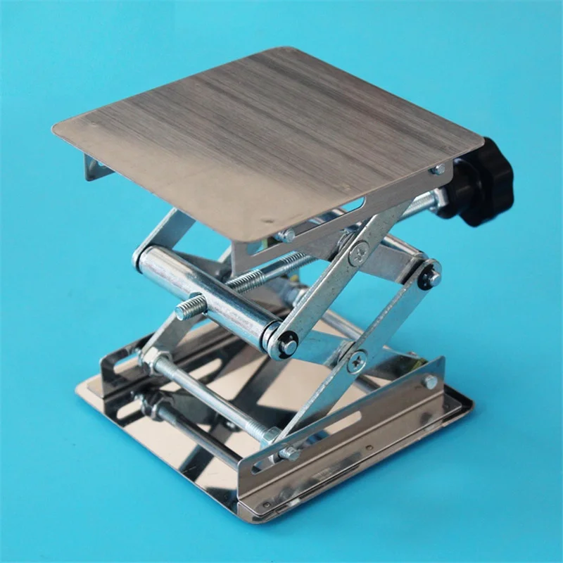 Manual Stainless Steel Small Lift Table Laboratory Lifting Platform ...
