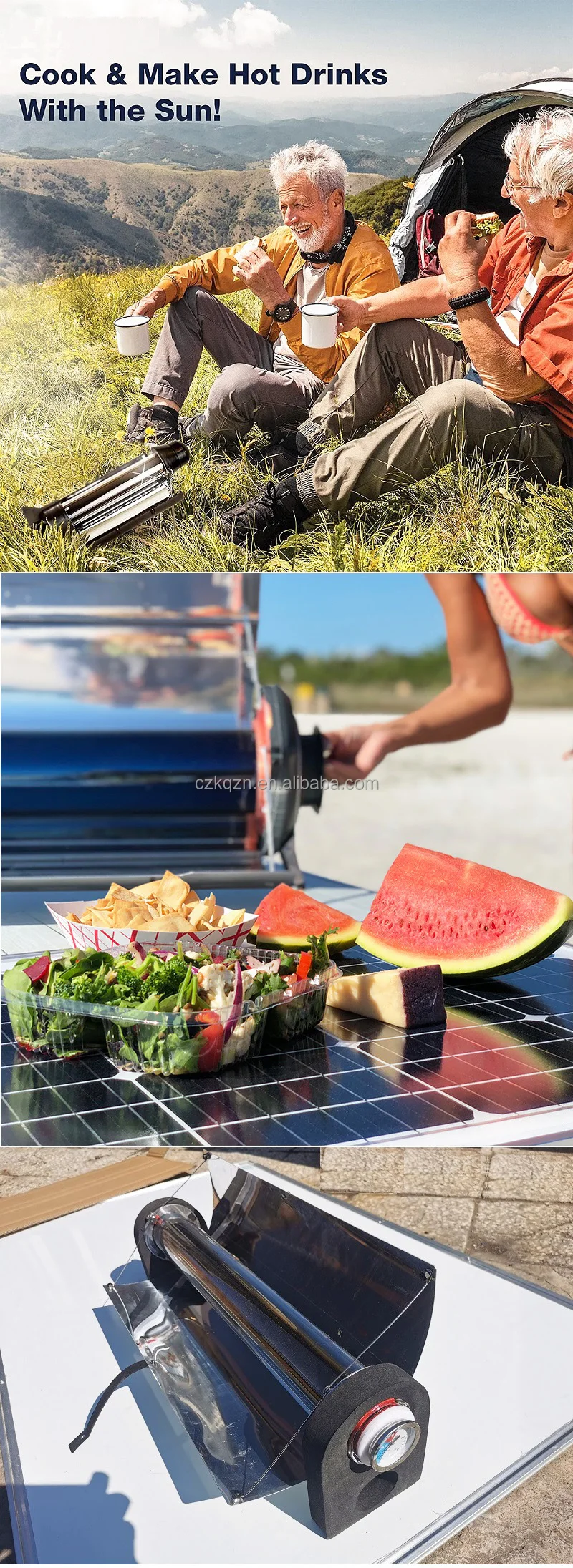 BBQ Sport Propack Portable Solar Cooker - Efficient Cooking