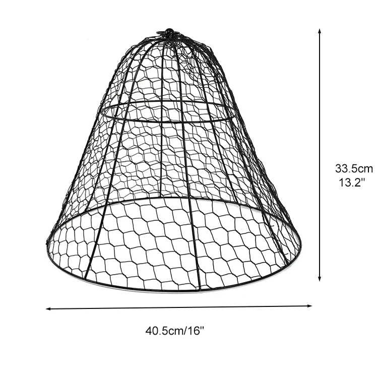 Metal Plant Guards Protector Young Plants Dome Cover Chicken Wire ...