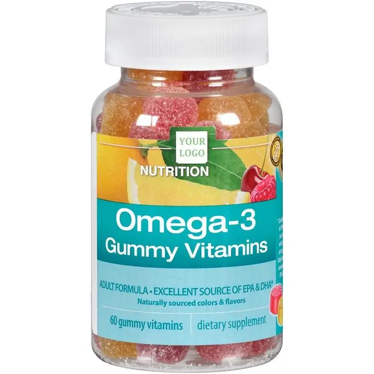 Vegan Omega 3 DHA EPA Gummy - Brain Supporting Health Food