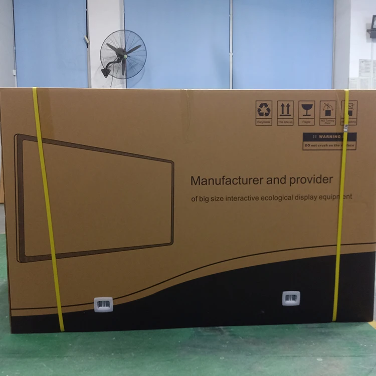 Factory Price 4k 65 75 85 96 110 Inch Touch Screen Multi-language ...