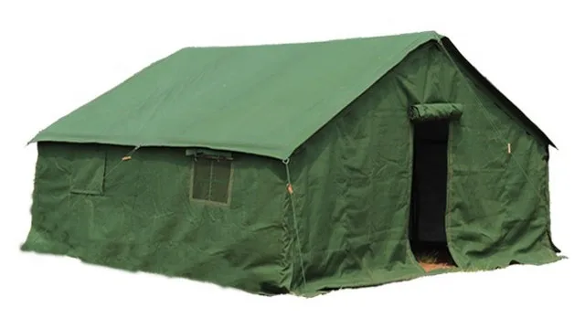 Qx 10 Person Outdoor Waterproof Earthquake Relief Flood Fighting Canvas ...