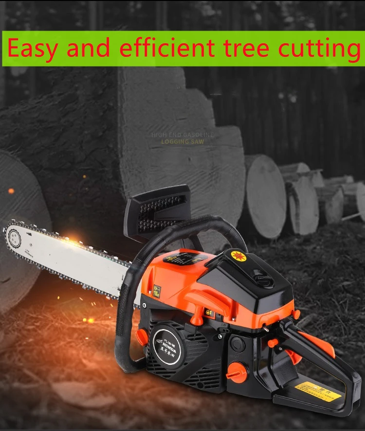 High Quality Industrial Chainsaw with Long 20in Chain Easy Start ...