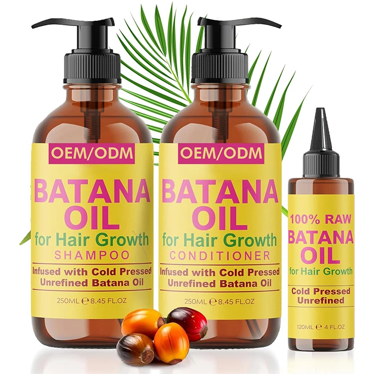 Private Label Wholesale Natural Batana Oil Organic Promotes Hair Growth ...