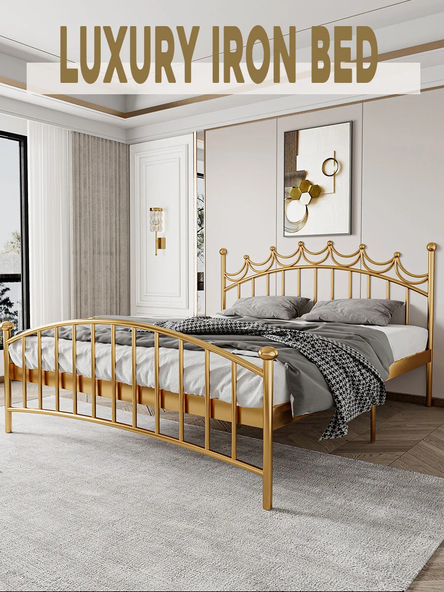 Luxury metal bed frames store