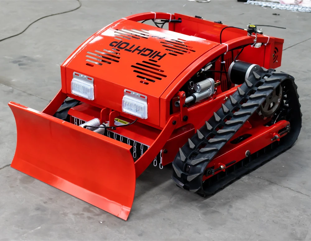 Gasoline Remote Control Lawn Mower With Snow Shovel And Robot Lawn ...