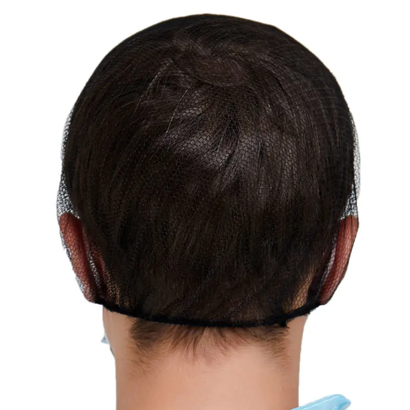 21 Inch Nylon Hairnet Disposable Sanitary Hair Net Invisible Hair Hat ...