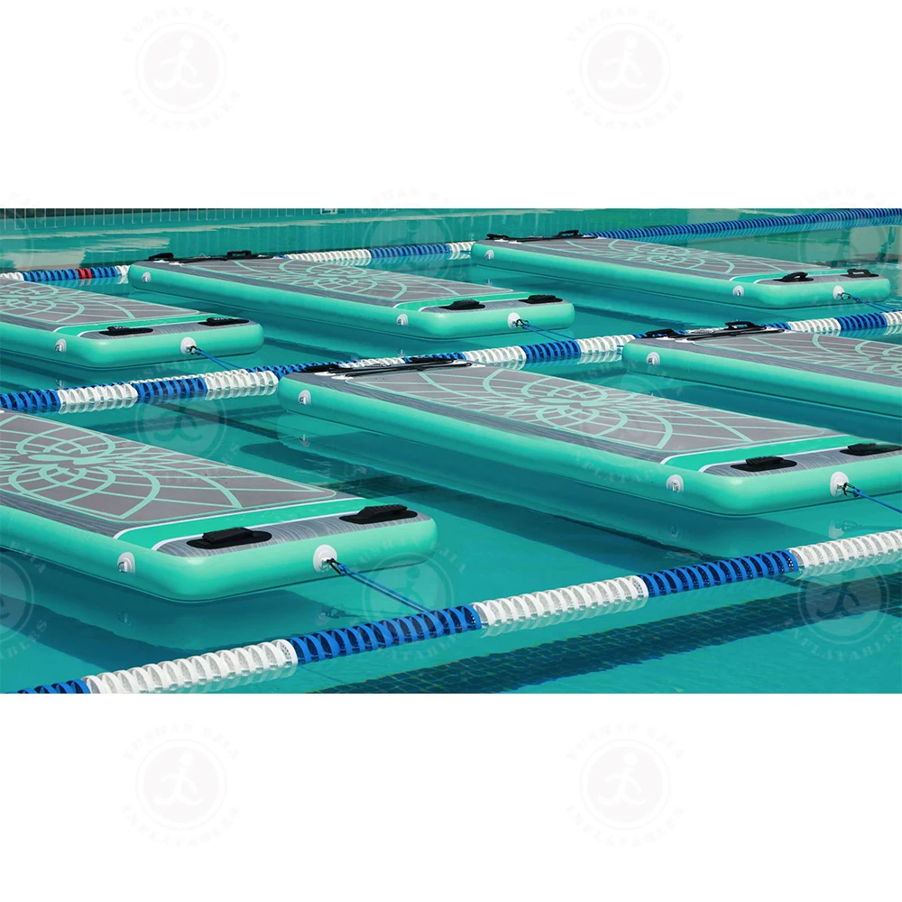 Stand up Paddle Board Gymnastics Inflatable Water Yoga Mat