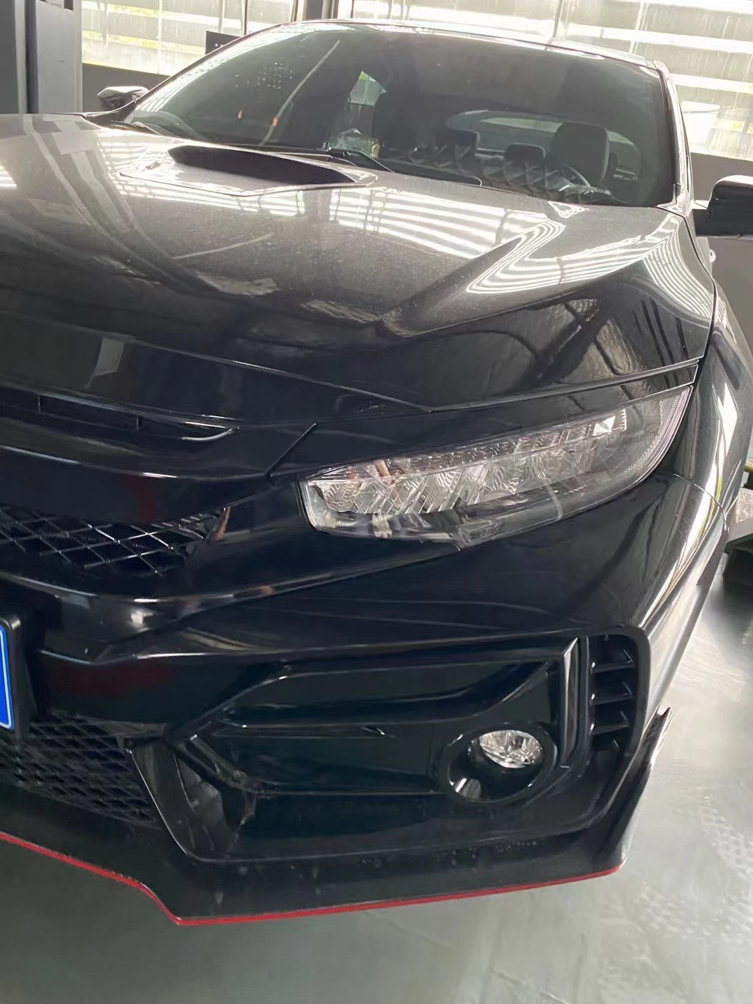 Car Modified Fk8 Typer Body Kits For Honda 10th Civic 2016-2021 Fc1 Fk7 ...