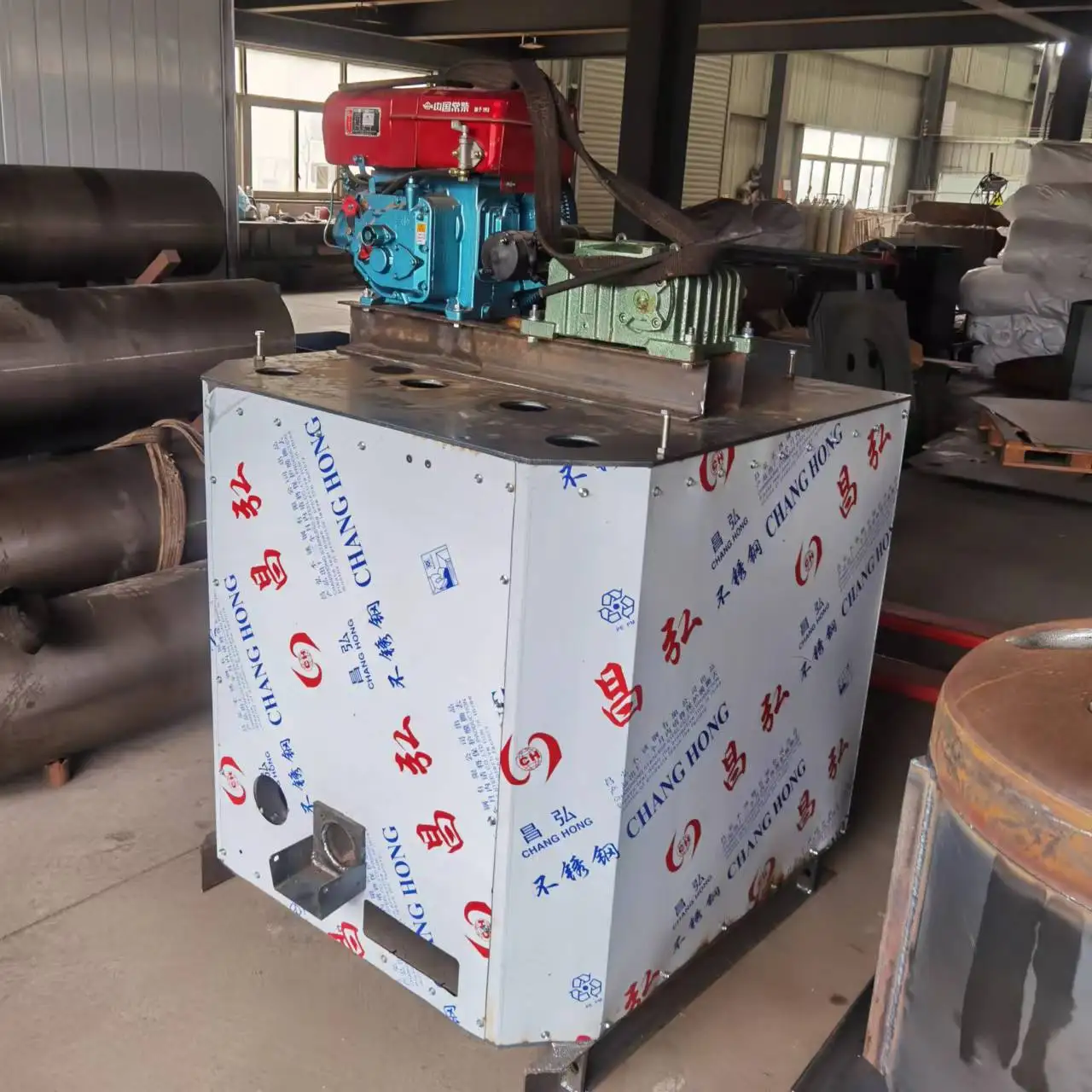 Hot Melt Pre-heater Kettle For Road Marking Machines Thermoplastic ...