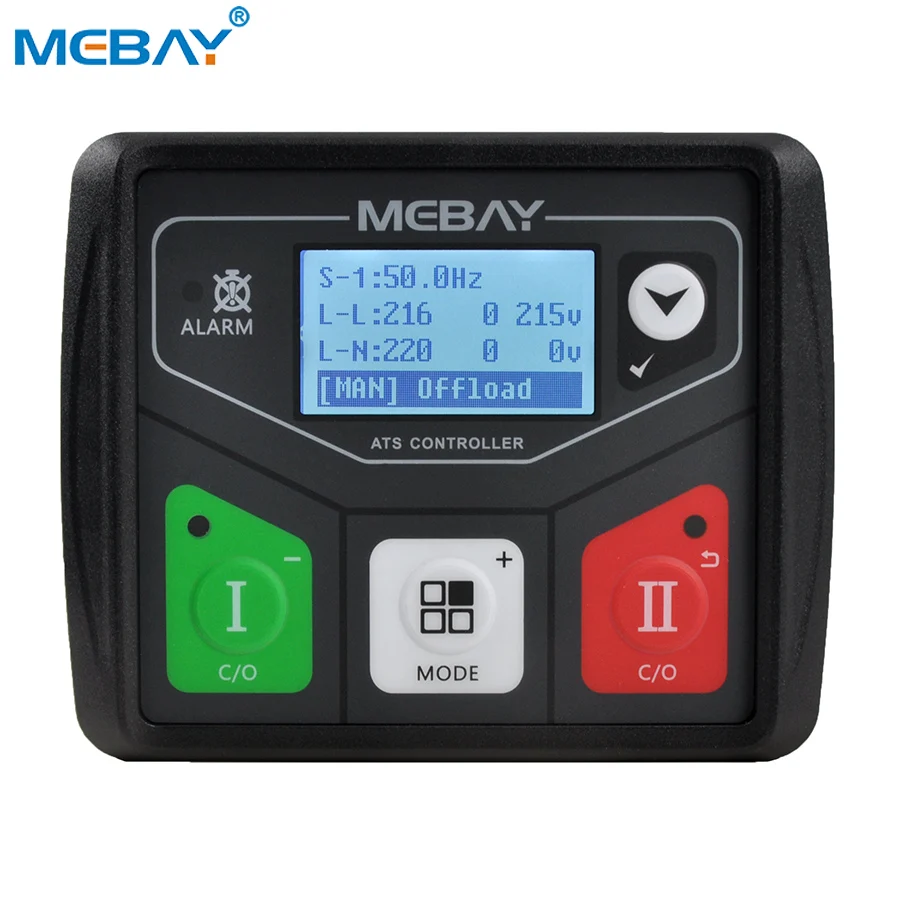Mebay Three Phase Generator ATS Control Modules Controller ATS330AC