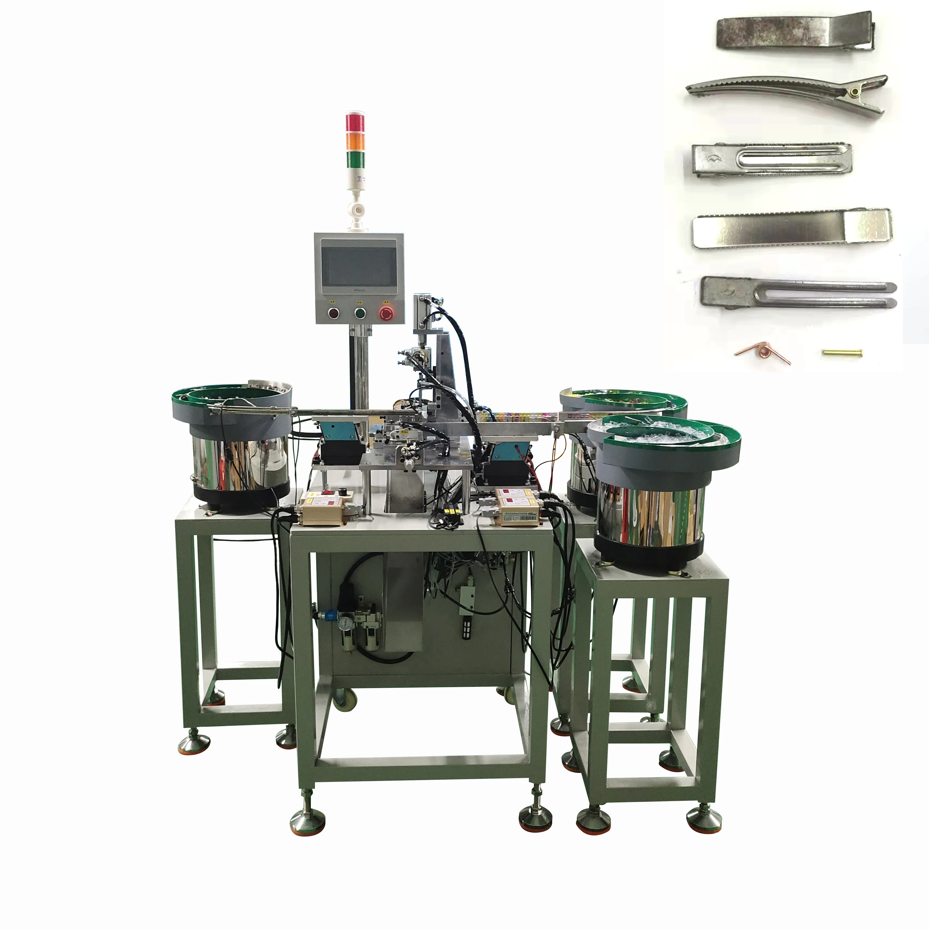 Hairpin Mini Jaw Clips Plastic Claw Clamps Assembly Making Machine