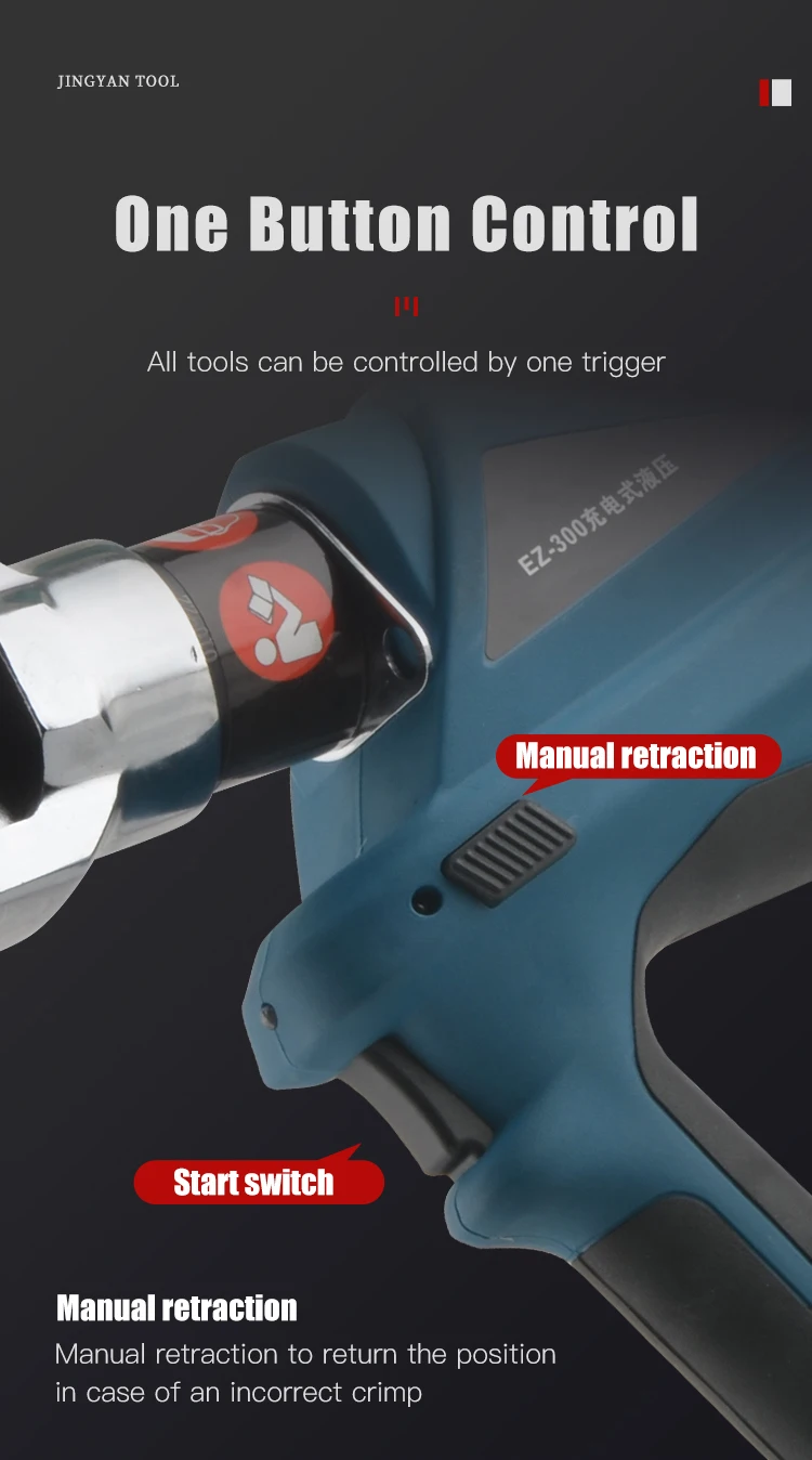 Jingyan Tool EZ-300 - Efficient Battery Powered Crimping