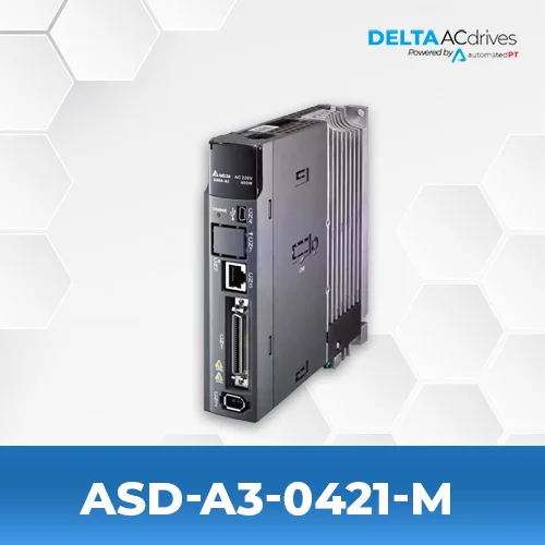Delta A3 Series Servo Drive ASD-A3-0421-M 0.4KW 220VAC 1/3PH 2.65A ...
