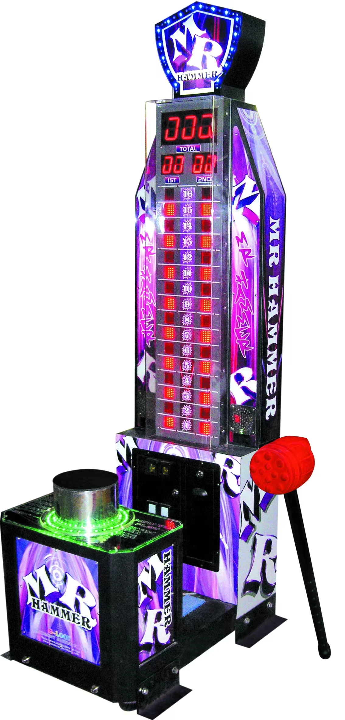 Neofuns Coin Operated Sport Game Hit Hammer Ticket Redemption Arcade ...