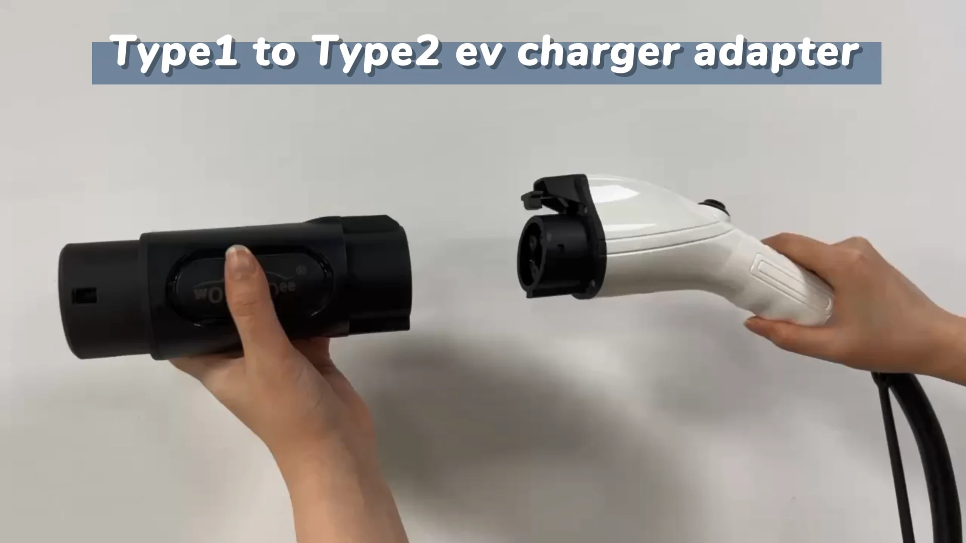 32a Single-phase Ev Connectors 7kw Adapter Charger With Type 1 To Type ...