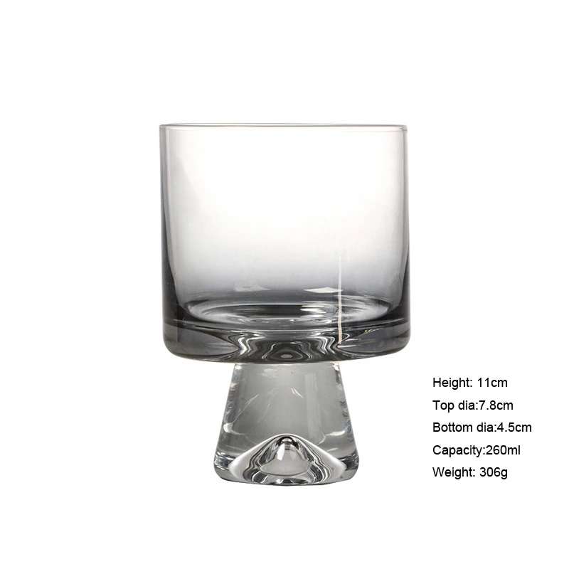 Unique Handmade Spherical Stopper Gray Lead Free Crystal Whiskey ...