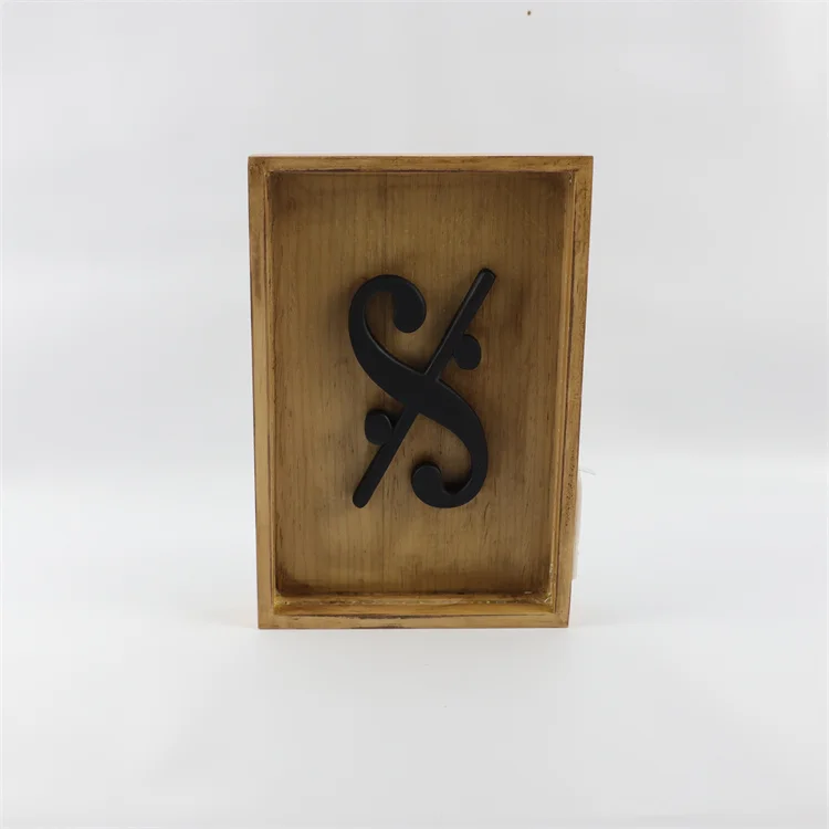 Musical Note Craft For Decoration Wood Hanging Wall Sign Musical Note ...