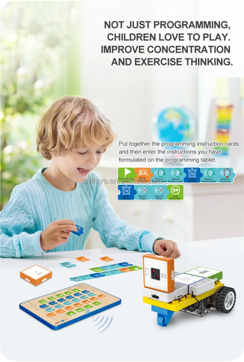Programming Electric Blocks - STEM Logic Thinking Toy