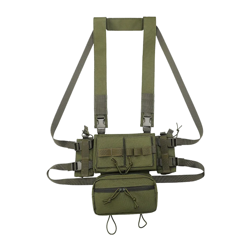 Chest Rig Tactical Vest Tactical Chest Rig Bag Backpack With 5.56mm ...