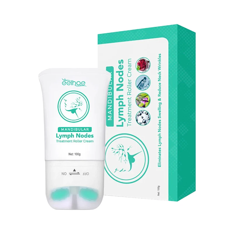 Eelhoe 100g Mandibular Lymph Nodes Treatment Roller Cream Lymph Nodes ...