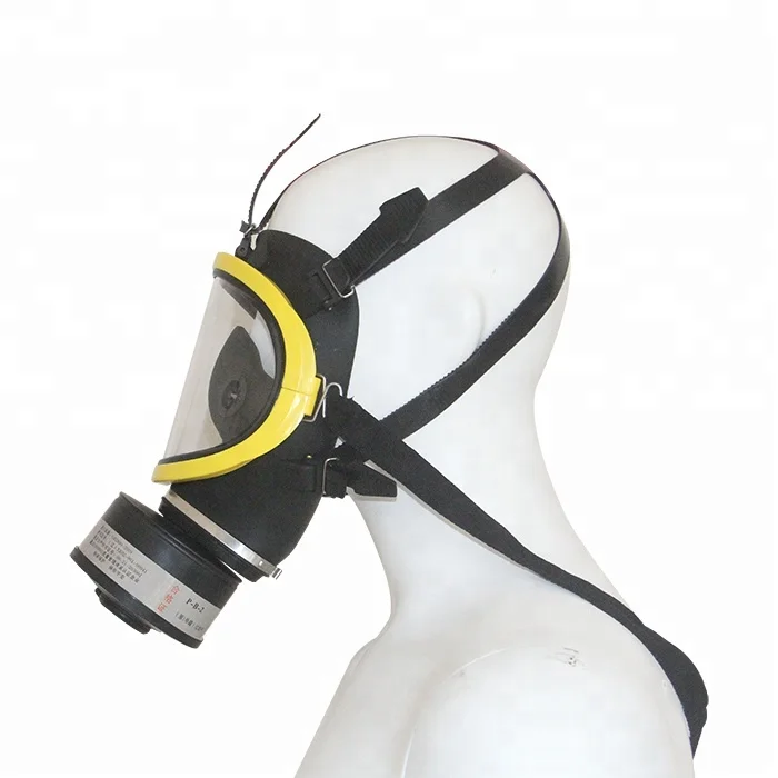 Mask Silicone Full-face Respirator Toxic Silicone Gas Mask Filter ...