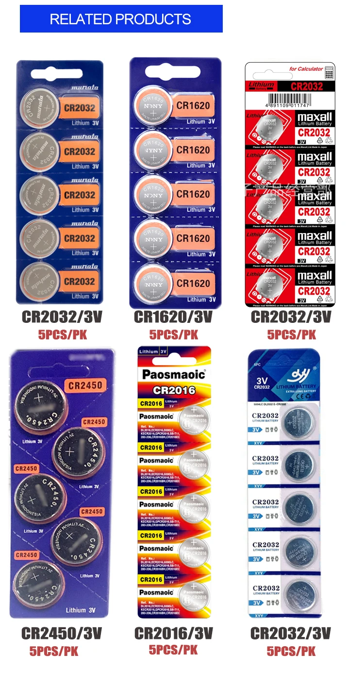 CR2032 3V Battery - Reliable Power for Sony and More