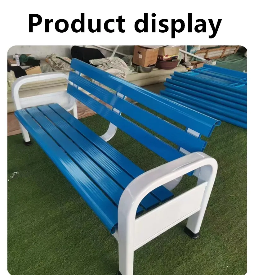 All-aluminum Green Tennis Court Lounge Chair With Tea Table For Stadium ...