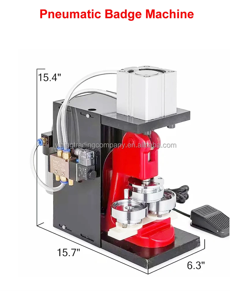 Pneumatic Button Maker Parts Kit - Top/bottom Cover Clip Pin