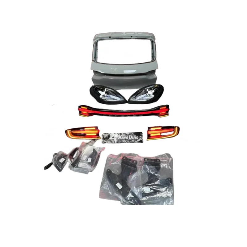 For Porsche Markan Retrofits And Upgrades Full Front And Rear Bumper ...