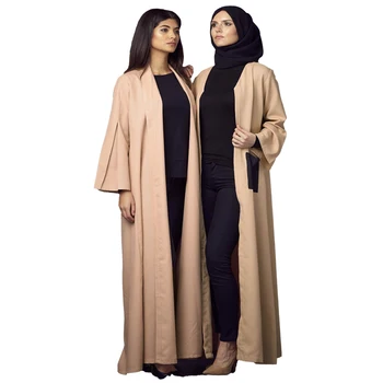 Fashion Long Sleeve Casual Oversize Cardigan Islamic Clothing Women ...