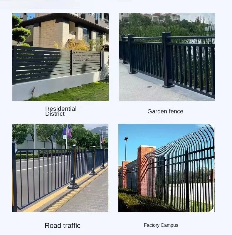 Aluminum Cast Guardrail Park Garden Fence Anti-rust Aluminium Porch ...