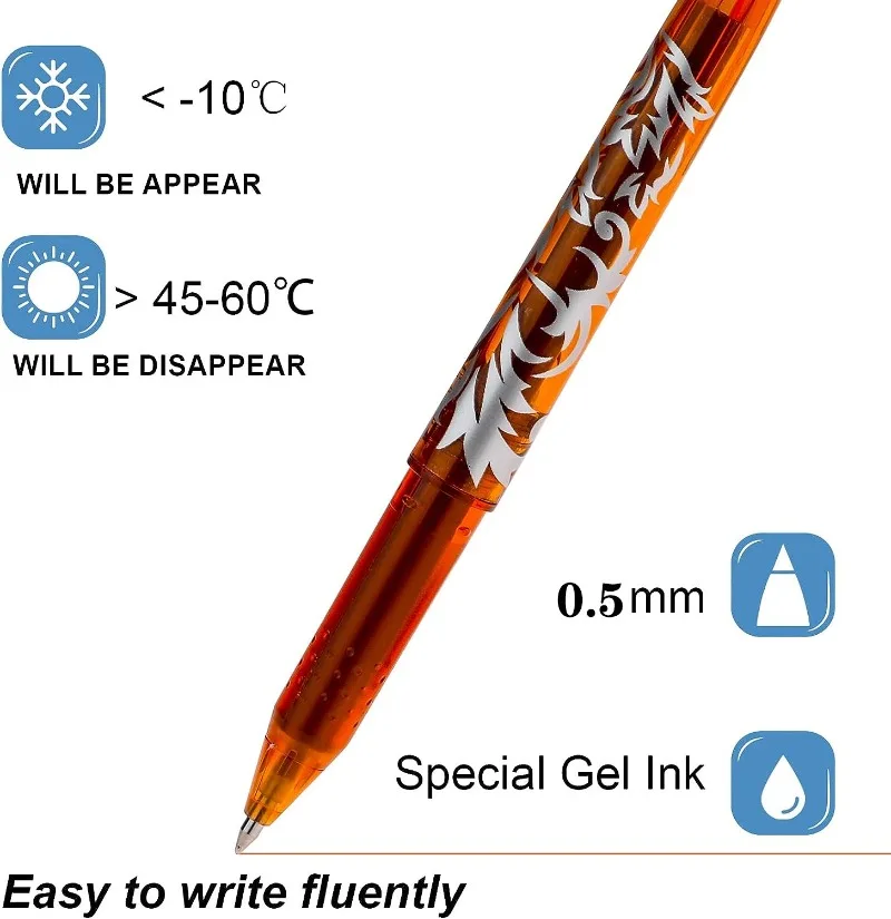 School Stationery Erasable Pens Promotion Neutral Pens Custom logo ...