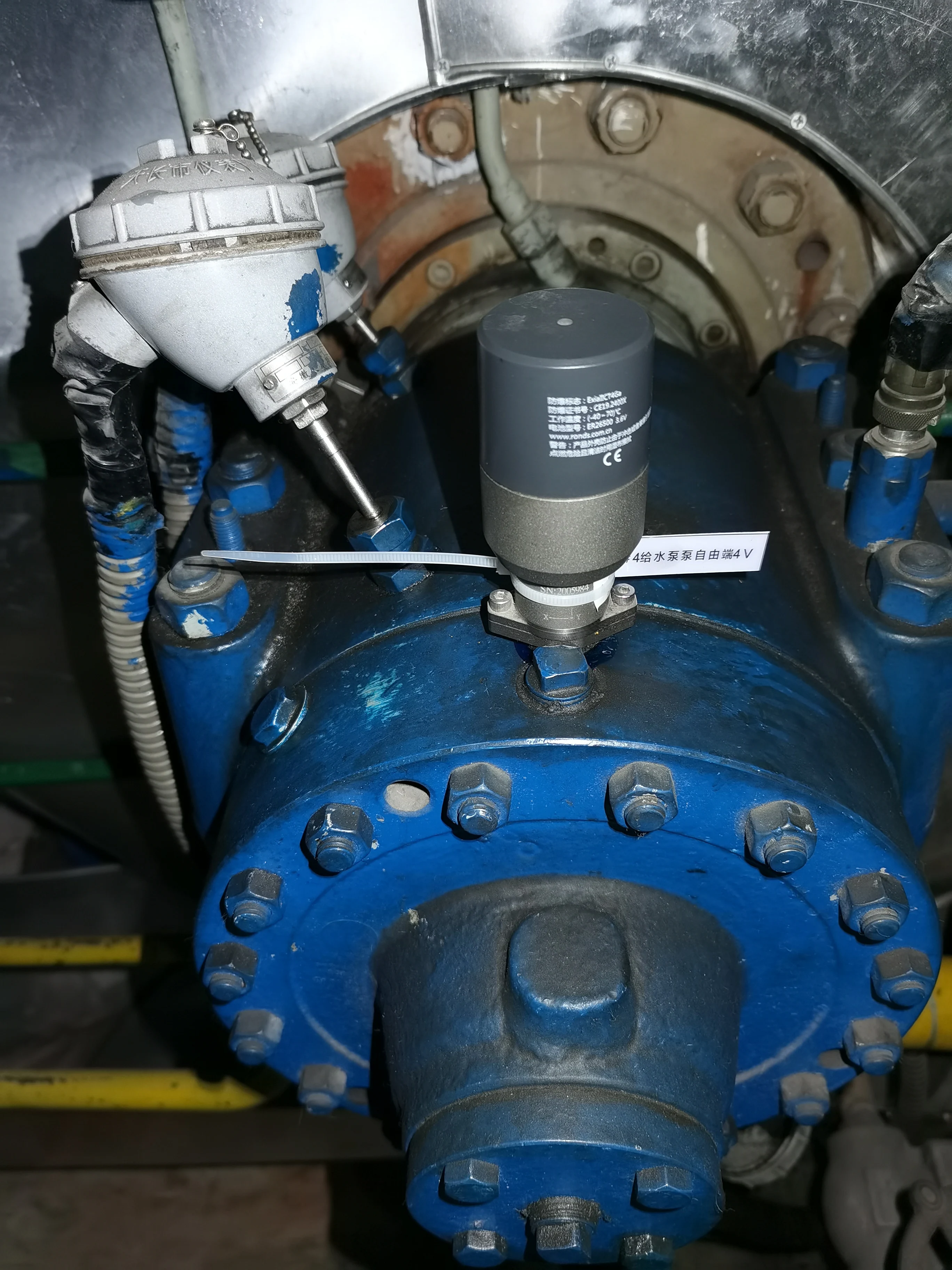 IOT Vibration Sensor Wireless Vibration Transducer for Motor Predictive ...