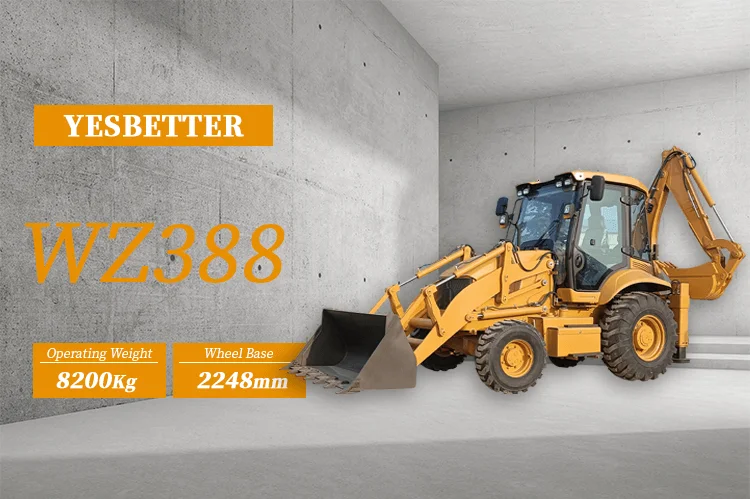 Jual Bekas Tlb Tractor Loader Backhoe 4x4 Euro-Type Agricultural ...