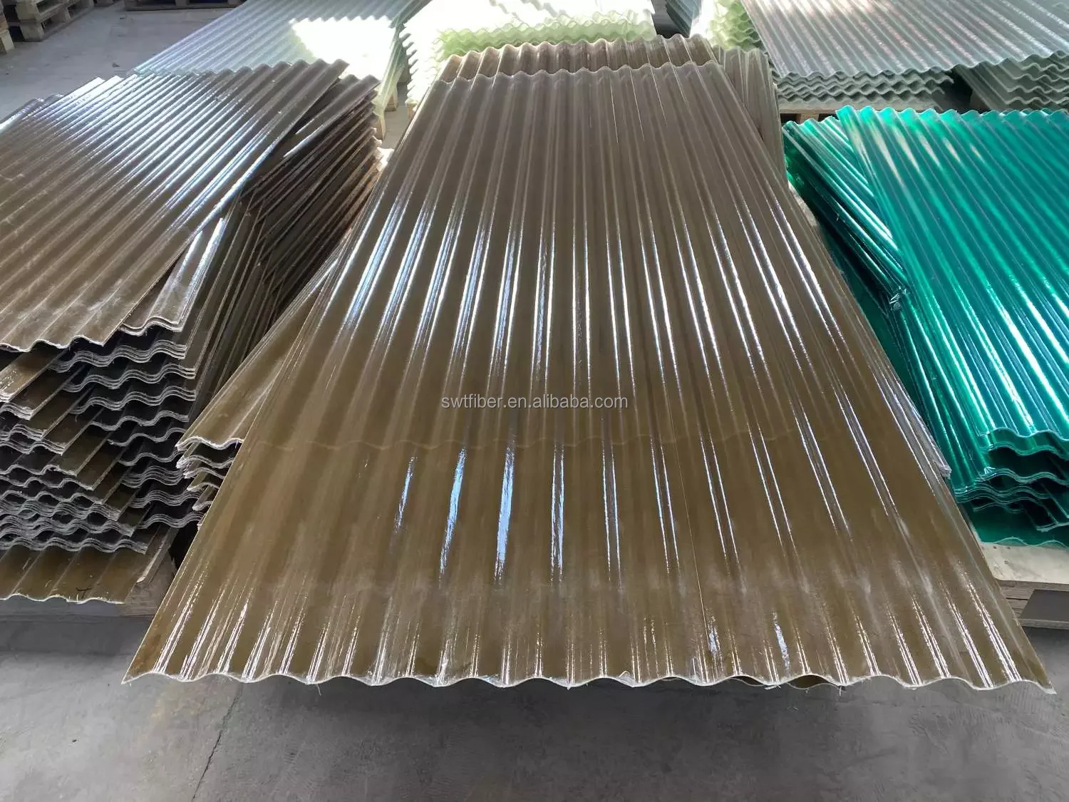 Fabrica Fiberglass Calamina De Techos Ondulada Plastico