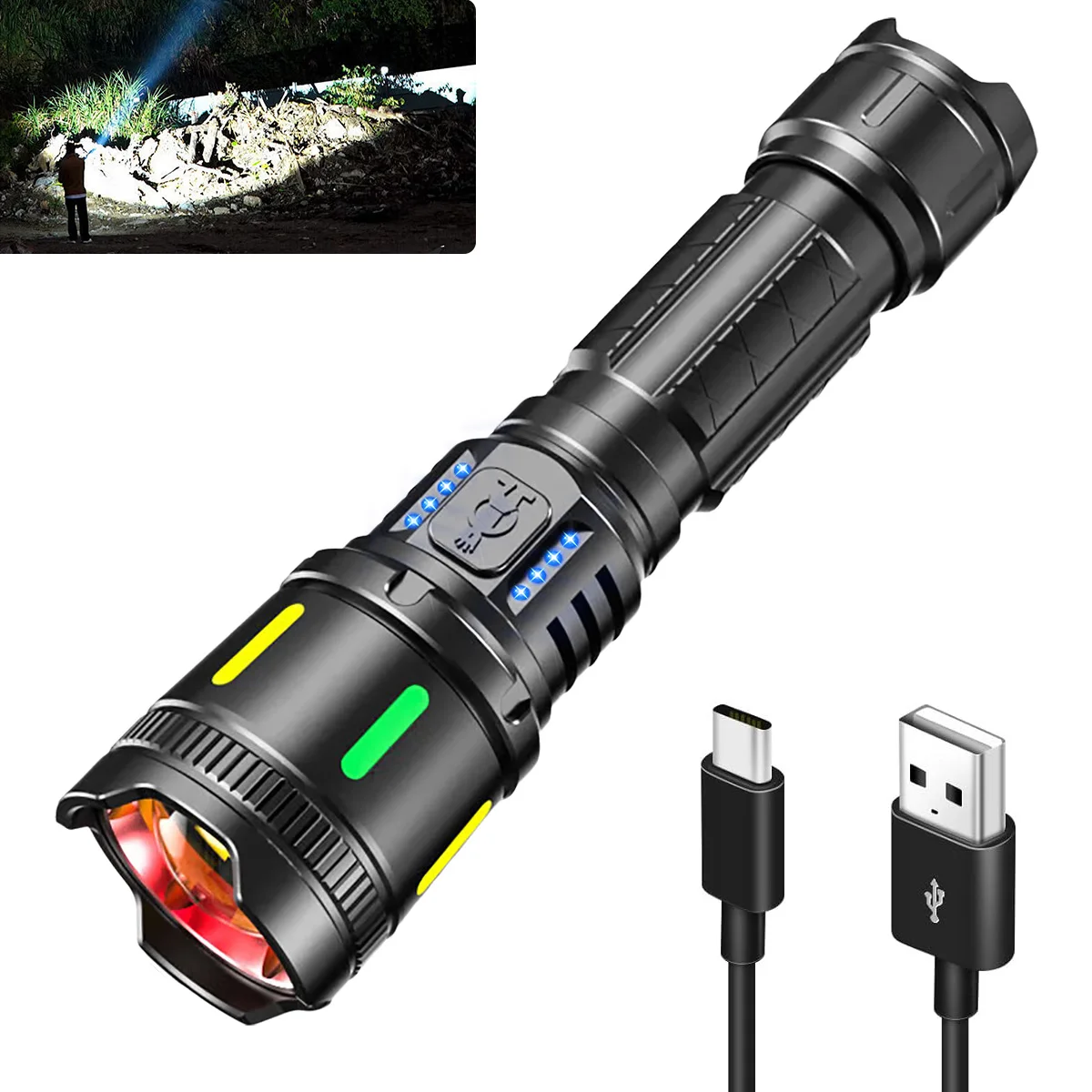 High Lumens Tactical Flashlights - Reliable Emergency Lighting