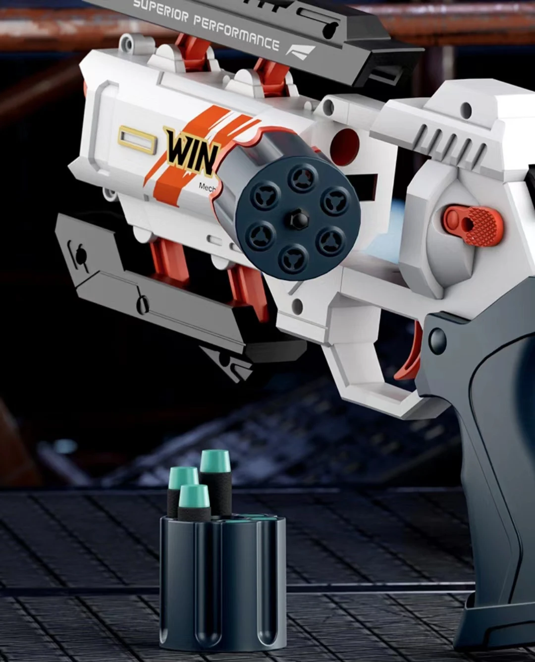 Blue Sniper Soft Bullet Toy Guns - Fun & Safe for Kids