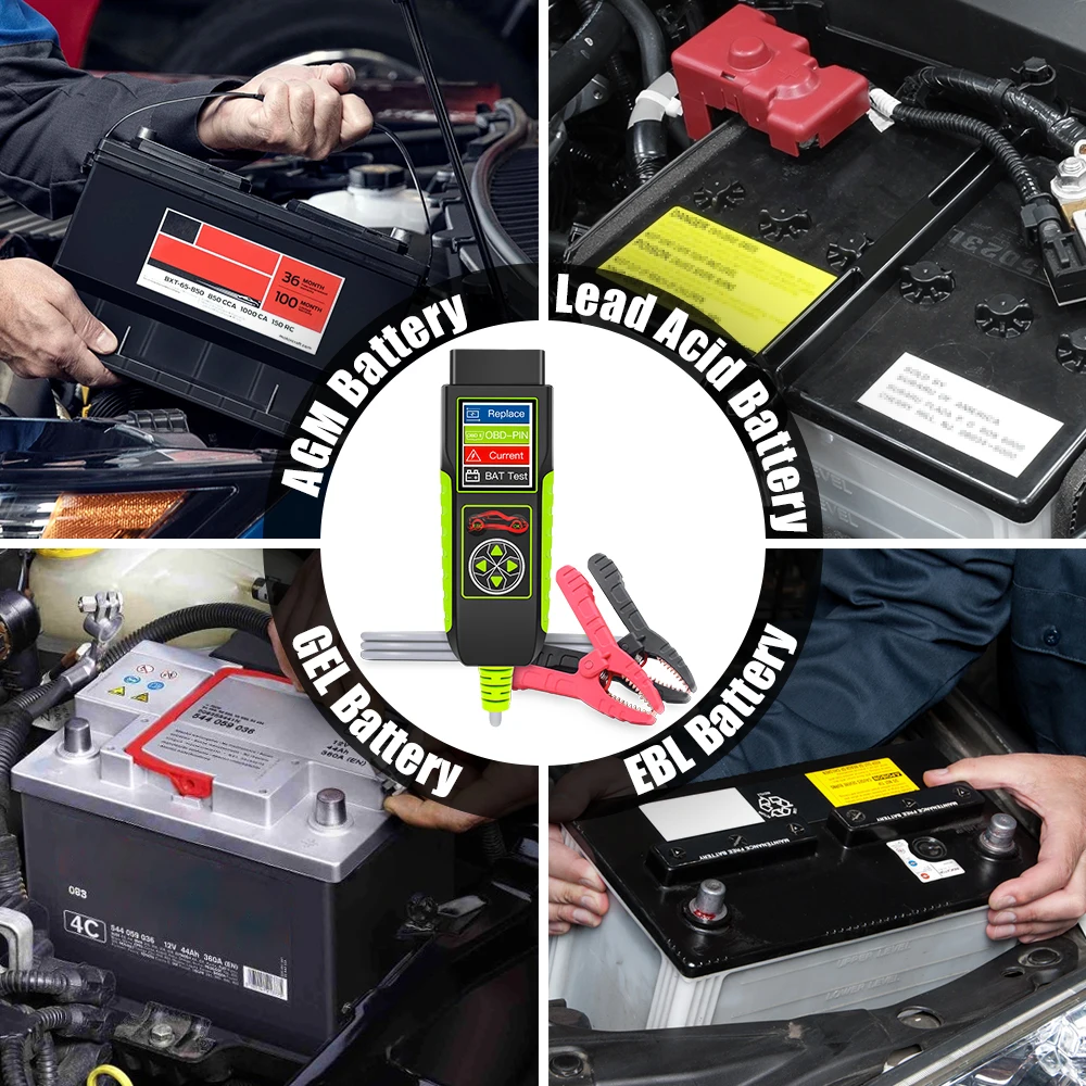 Topdiag BT400 Battery Tester - Professional Diagnostic Tool
