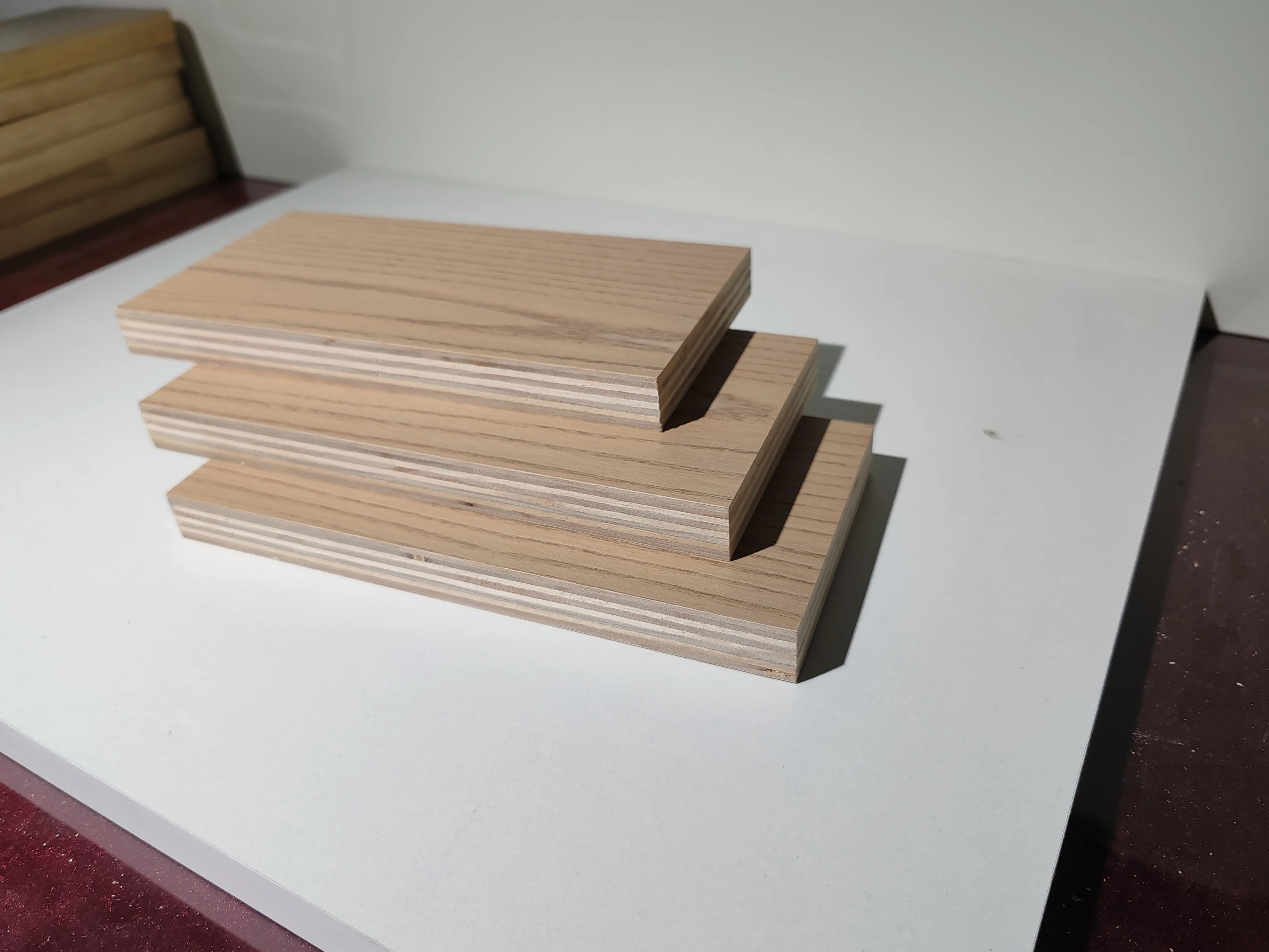 Modern 9mm Eucalyptus Veneer Boards 3mm Plywood Panels For Laser ...