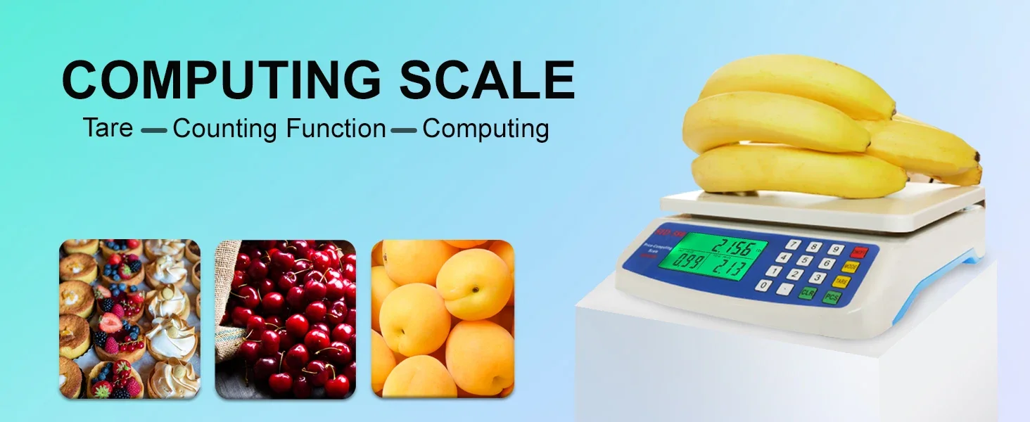30kg/1g Accuracy Lcd Display Counting Weight Balance For Commercial ...
