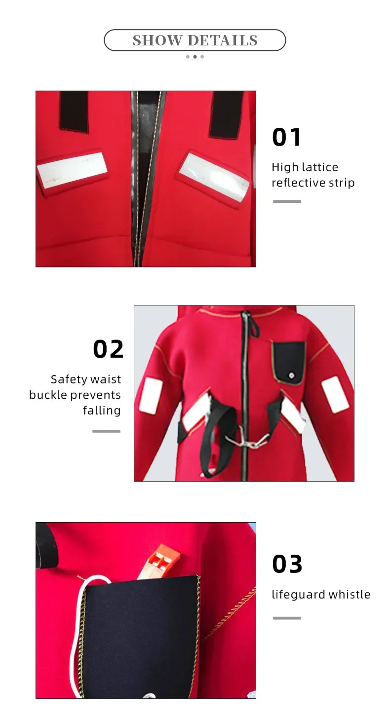 IMPA Code 330195 SOLAS MED Approved Insulated Neoprene Type II ...