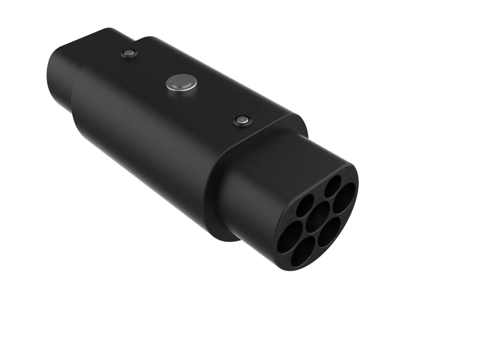 32a 22kw Ac Ev Adapter Type2 To Gbt Ev Charger Converter Adapter 3 ...